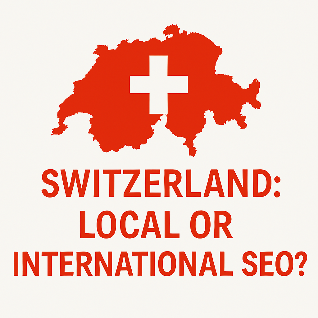 Switzerland and SEO: Local or International? | AGMC